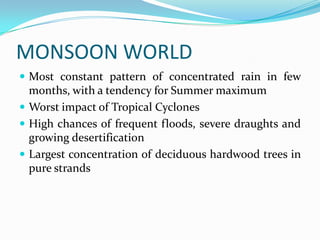 Major natural regions of the world. | PPTX