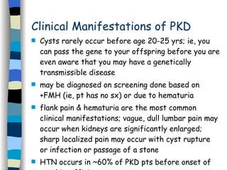 Major Nonglomerular Disorders | PPT