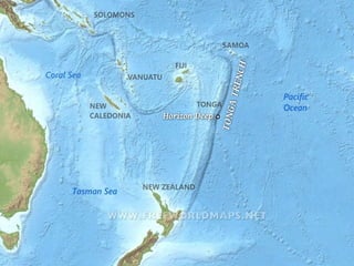 Ocean Trench Map