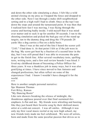 Major Paper #2--The Personal Narrative EssayA narrative is simpl.docx