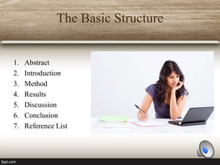 Major Parts of a Research Paper | PPTX
