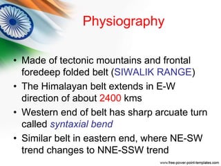 Major Physiographic Divisions of India | PPTX