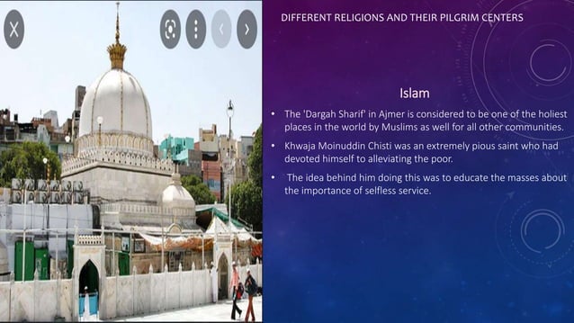 Major pilgrim centers of india | PPTX