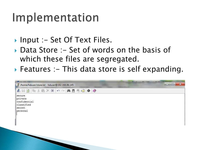 Data Segregation | PPT