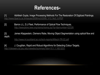 Project On Image Processing | PPT