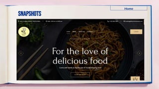 Restaurant Management system Project | PPTX