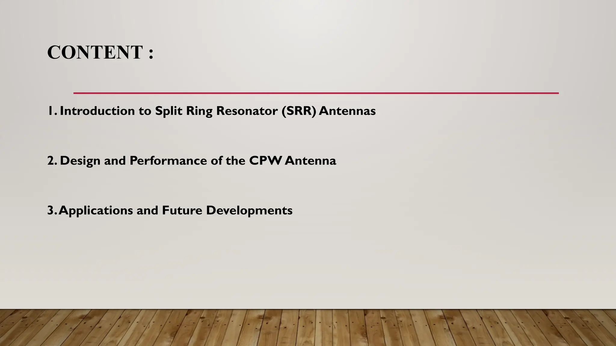 A high performance split ring resonator based CPW antenna for 5G .pptx