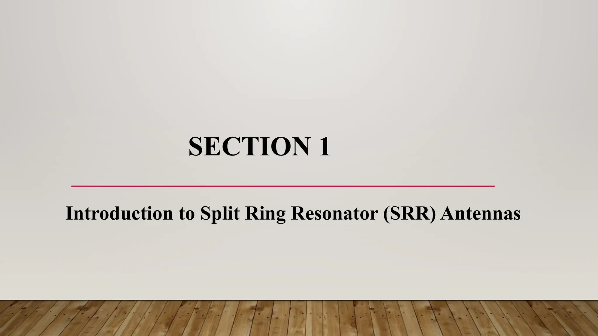 A high performance split ring resonator based CPW antenna for 5G .pptx