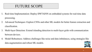 Islanding detection using DWT and ANN.pptx