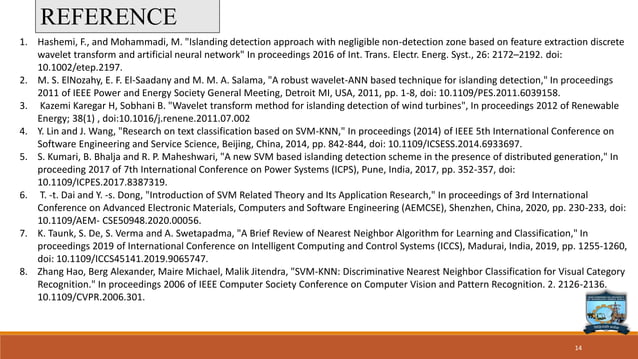 Islanding Detection Using Dwt And Annpptx Computer Networking Computing