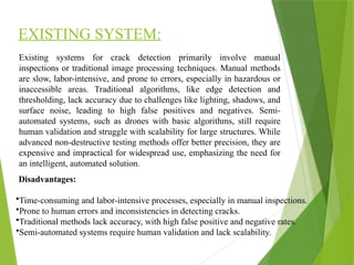 Automated detection and segmentation of cracks in large-scale ...