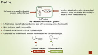 Evolution of Proline Based Bifunctional Squaramide Catalyst | PPT