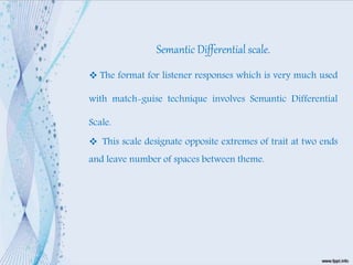 Measuring Language Attitude | PPTX