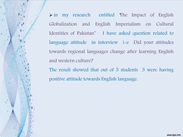 Measuring Language Attitude | PPTX