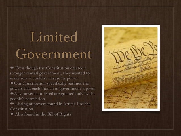 Major Principles of the Constitution | KEY | Political Issues & policy ...