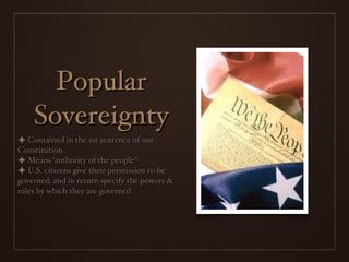 Major Principles of the Constitution | PPT | Civic affairs | Politics