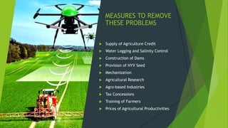Major problems in agriculture | PPTX