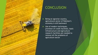Major problems in agriculture | PPTX