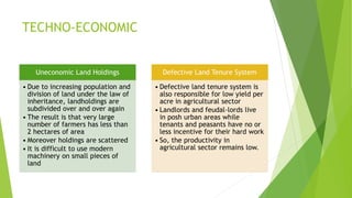 Major problems in agriculture | PPTX