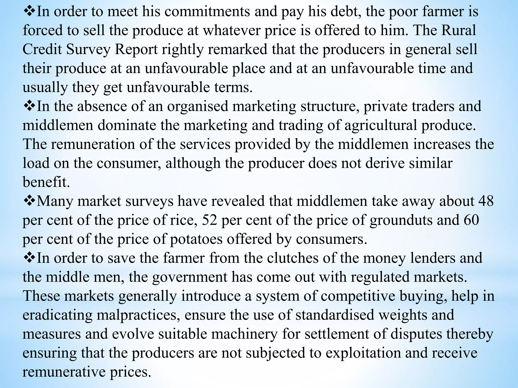 Major problems in agriculture | PPTX