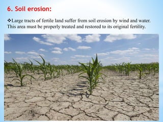 Major problems in agriculture | PPTX