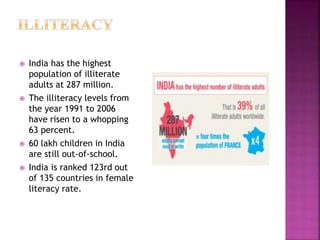 Major problems in india | PPTX