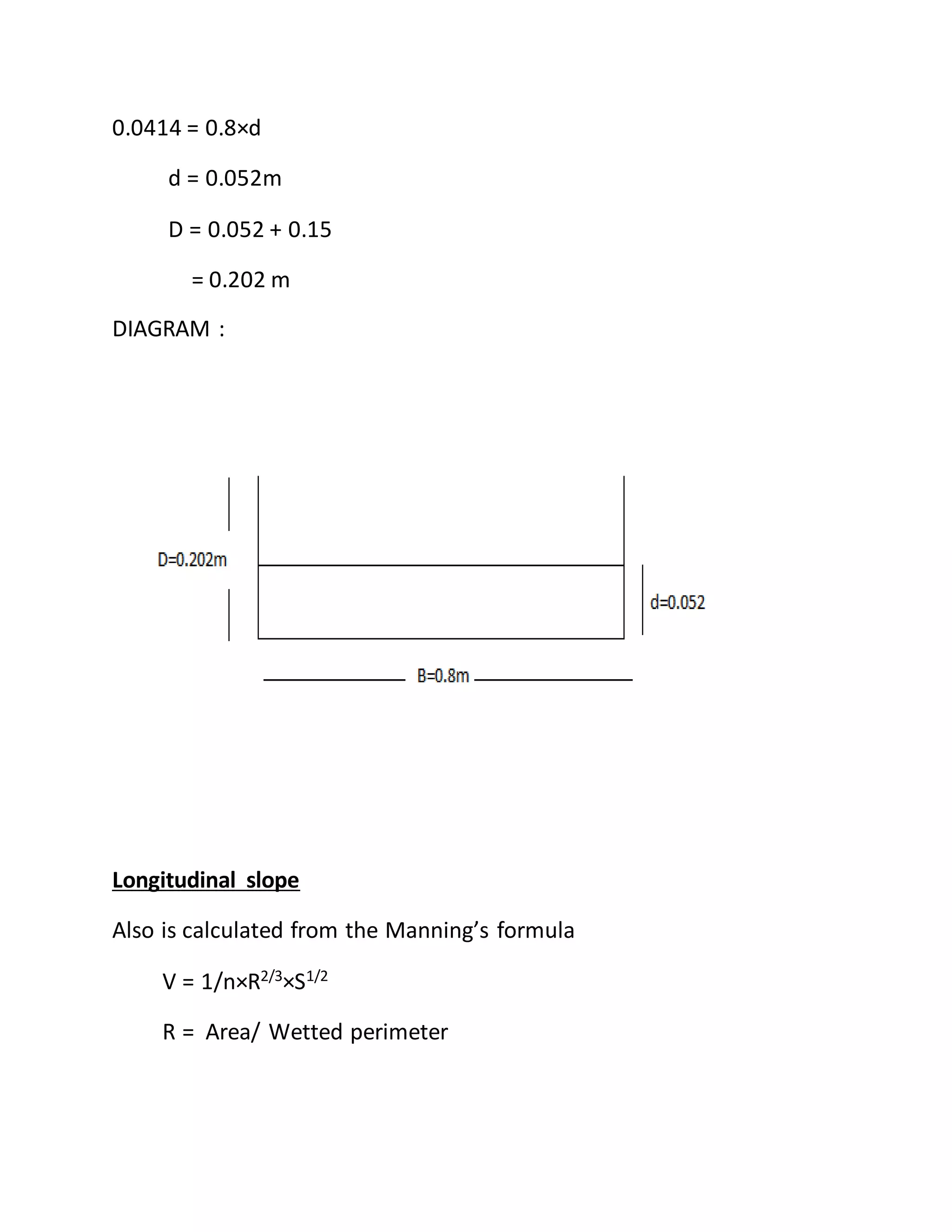 planning, design and estimation of road side drainage system | DOCX