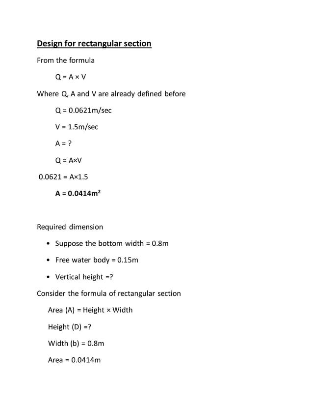 planning, design and estimation of road side drainage system | DOCX ...