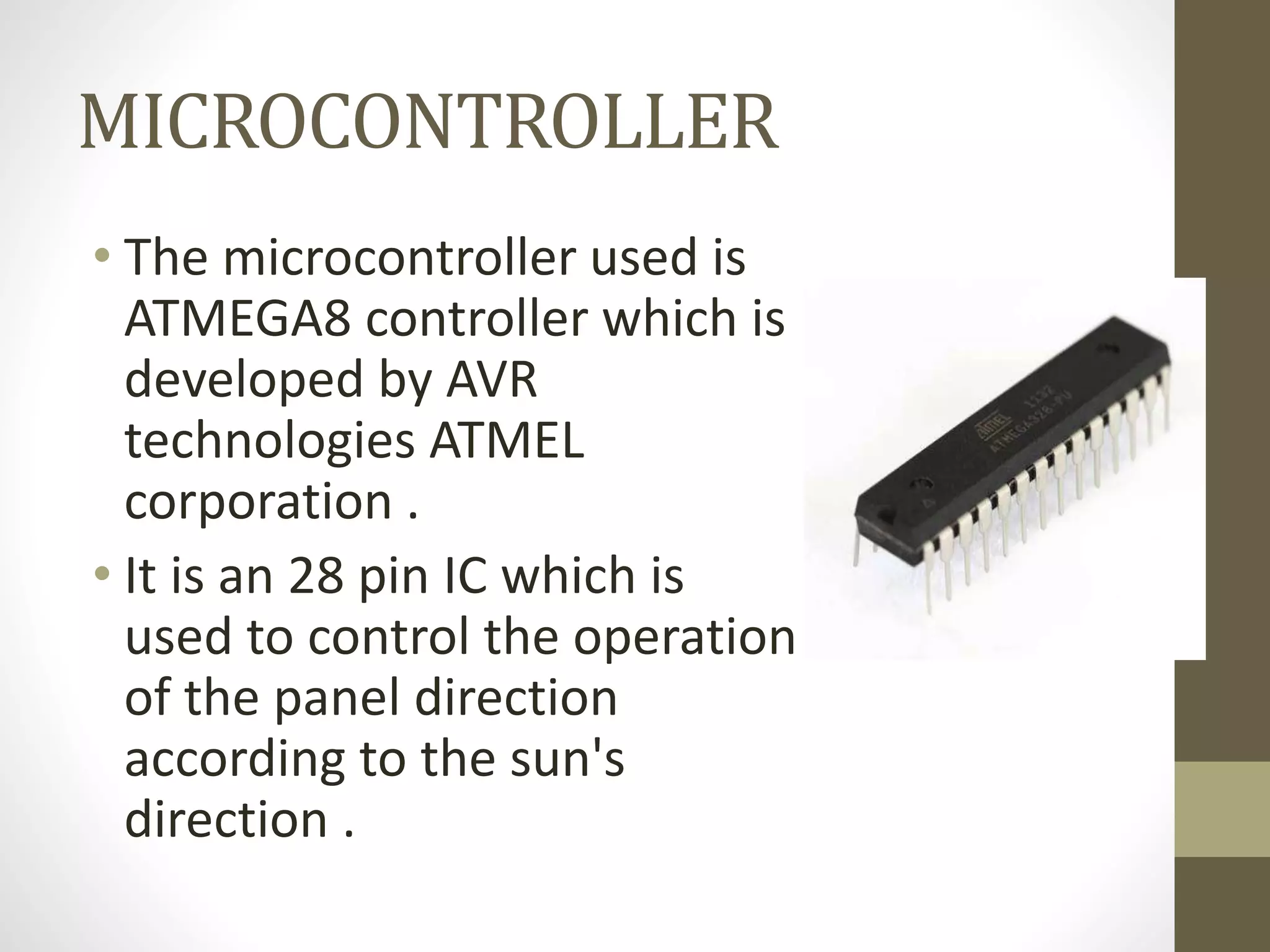 Dual axis solar tracking systems with thermal refrigeration | PPTX