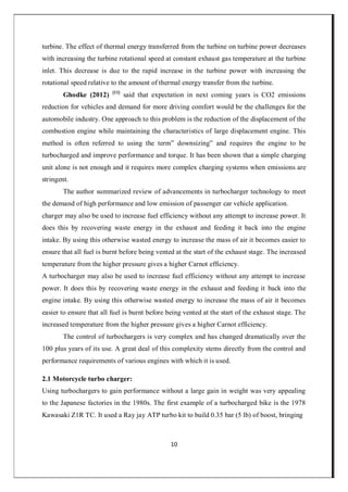Major project. simulation of turbocharger | PDF