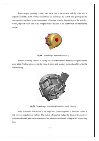 Major project. simulation of turbocharger | PDF