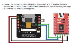 Color detection and tracking with ESP32 Cam and OpenCv MAJOR PROJECT-1 ppt _Group 20 (1).pptx ...