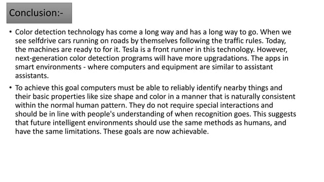 Color detection and tracking with ESP32 Cam and OpenCv MAJOR PROJECT-1 ...