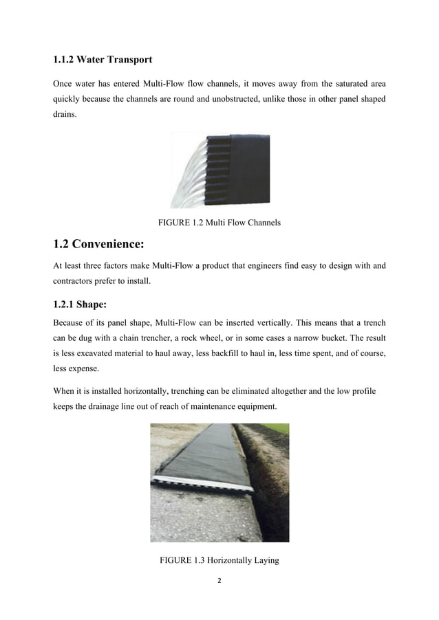 Multi-flow drainage system | PDF | Civil Engineering Industry | Industries