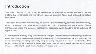 RESUME SCREENING & PLACEMENT PREDICTION MODEL | PDF
