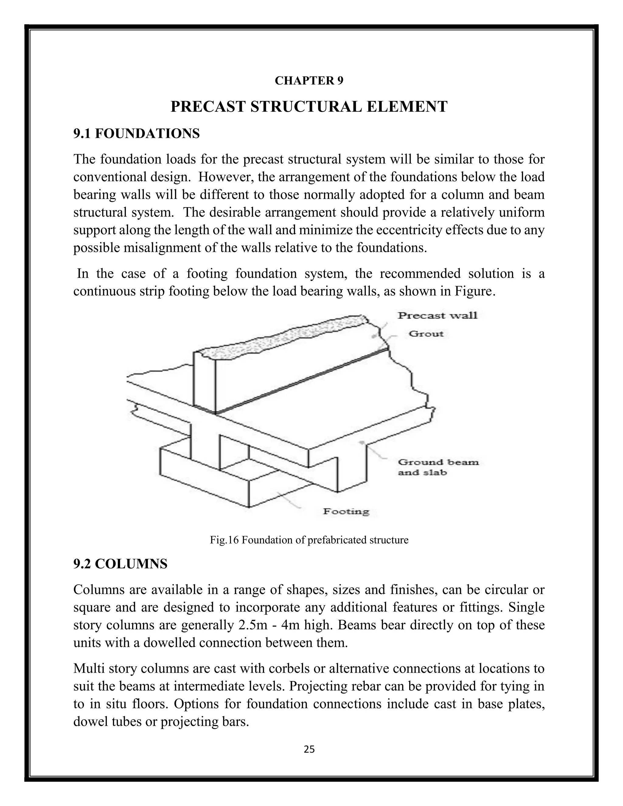 Reports on Precast System | PDF