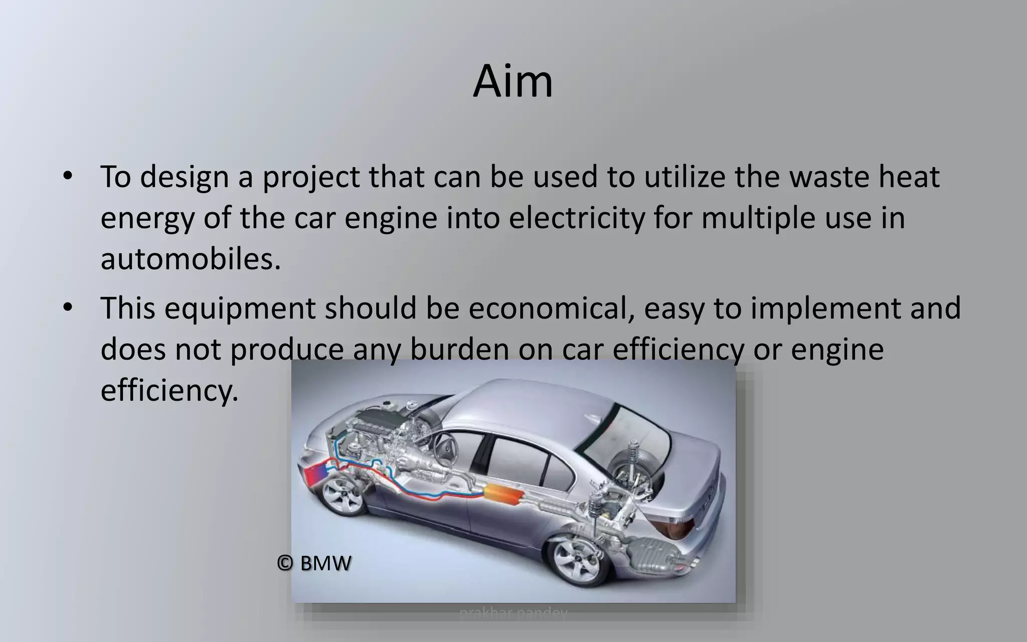 Automotive Thermoelectric Generator | PPTX