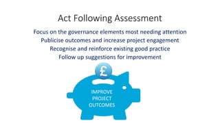 UCISA Major Project Governance Assessment Toolkit | PPTX