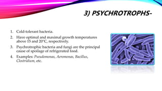 Existence and survival of microbes in changing environmental condition ...