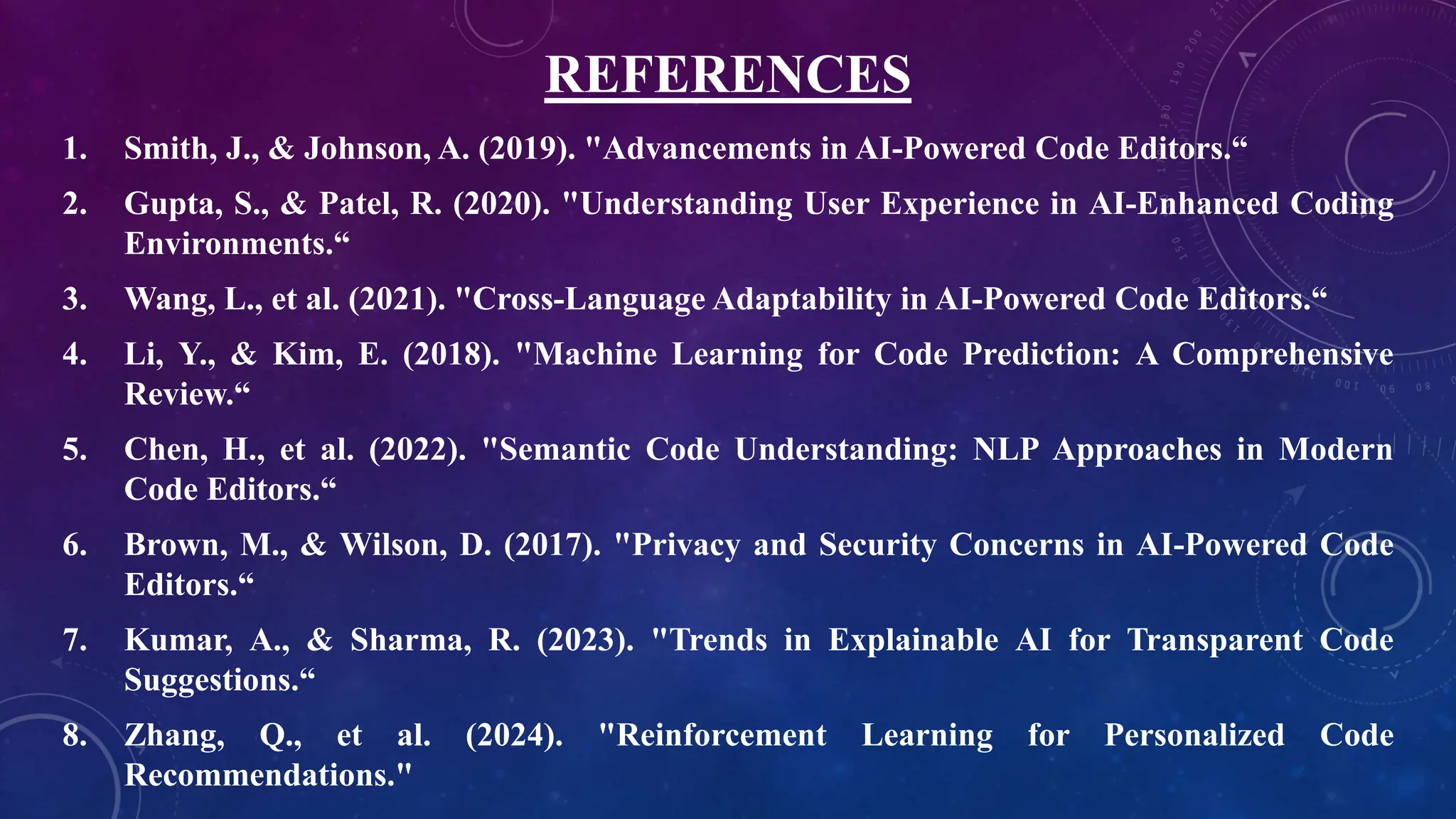 Implementation of an Artificial Intelligence Powered Code Editor | PPTX