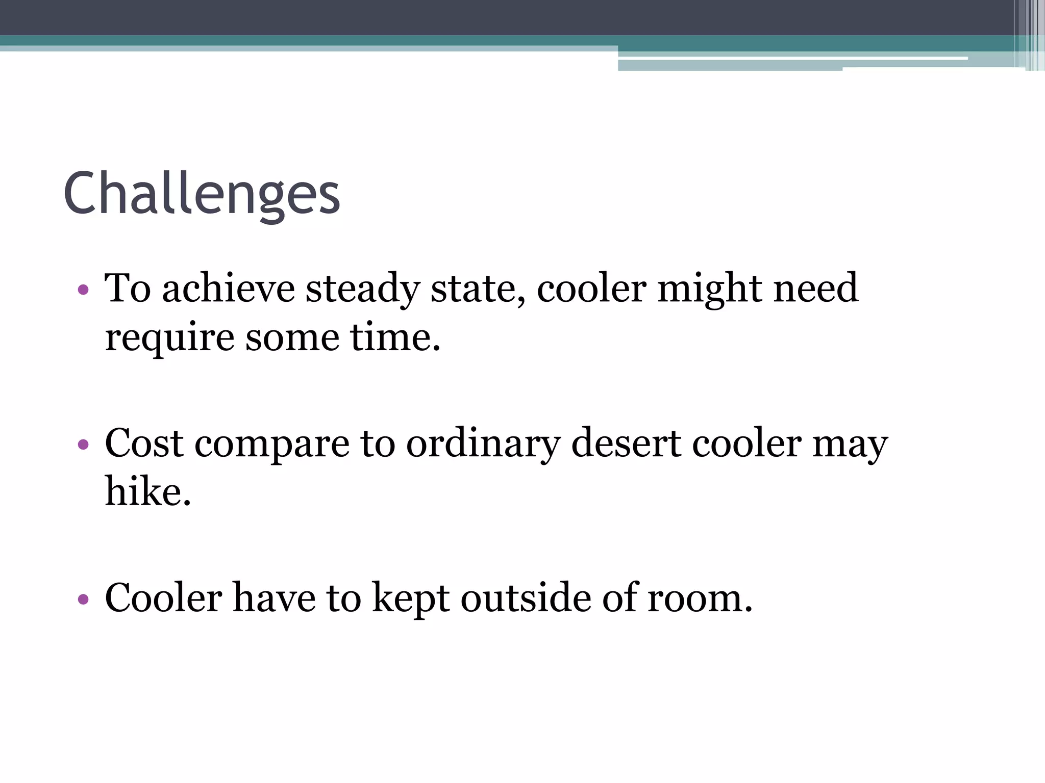 Summer desert cooler vs Air conditioner | PPTX
