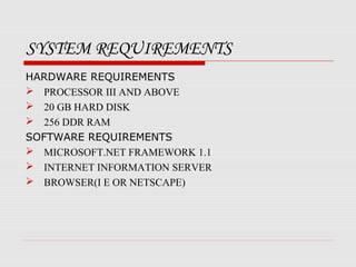 Major project presentation | PPT