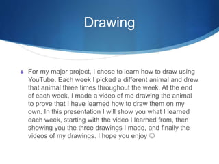 Major project presentation | PPT