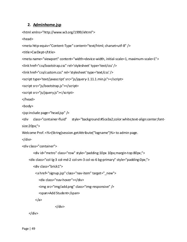 Online Attendance System