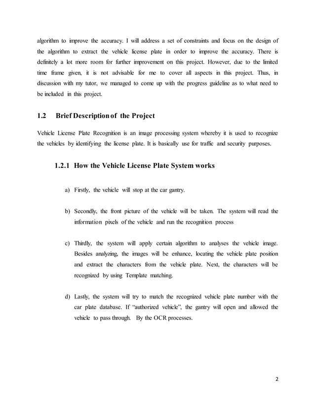 Licence Plate Recognition Using Matlab Programming Pdf