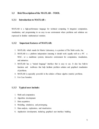 Licence plate recognition using matlab programming | DOCX