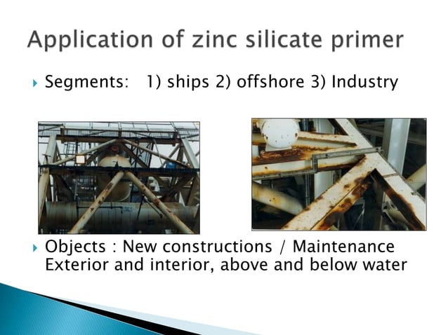 Plant design of inorganic zinc silicate paint | PPTX | Chemistry | Science