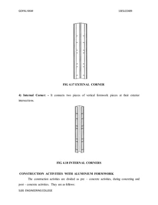 Major projects aluminium of formwork civil engineering | DOCX