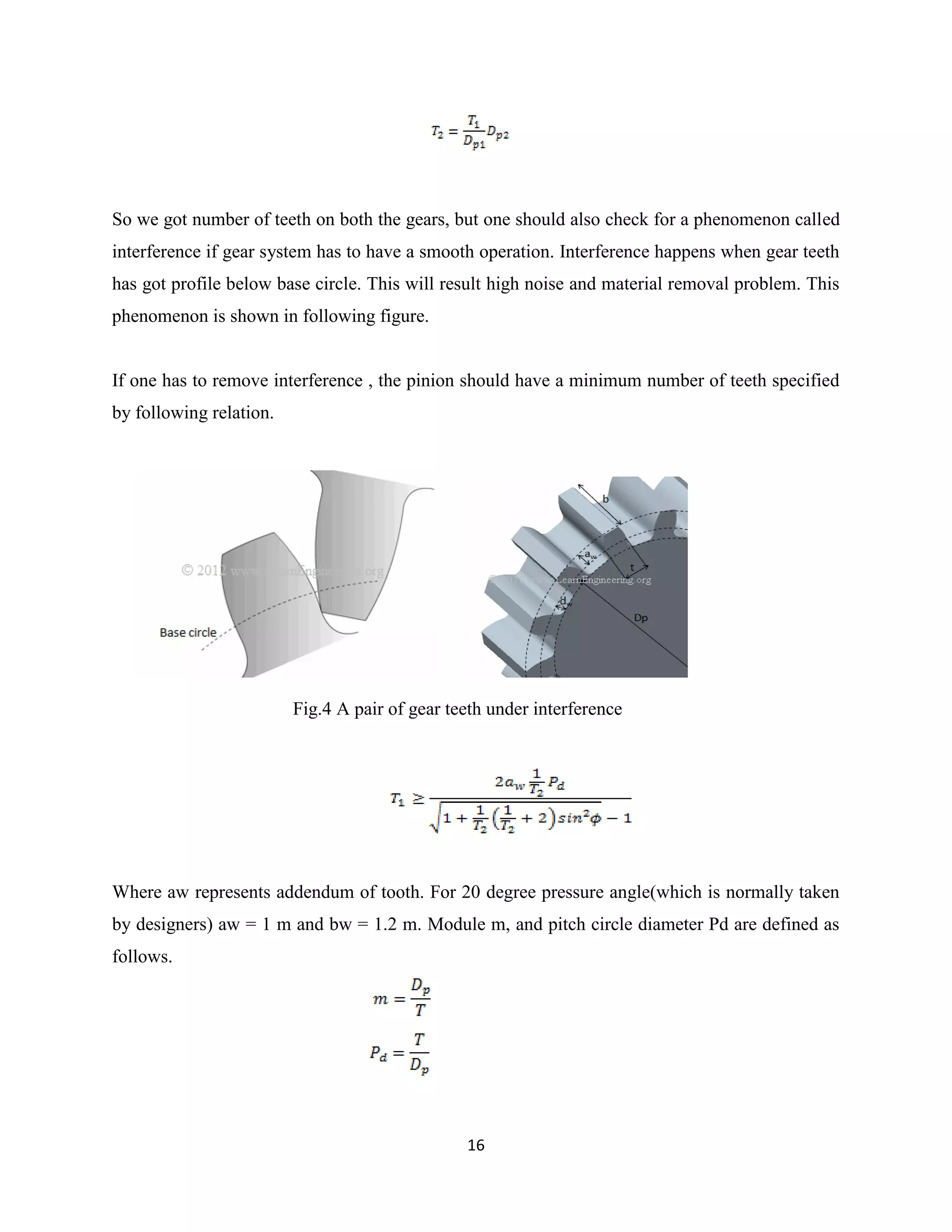 Design & Analysis of Spur Gears | PDF