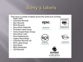 Major record label | PPT